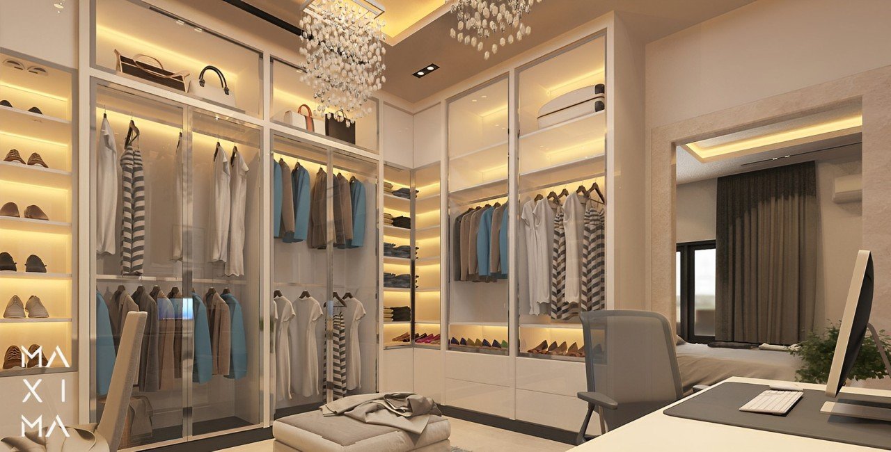 Desain Walk-In Closet yang Rapi, Estetik, dan Fungsional - Maxima Interior
